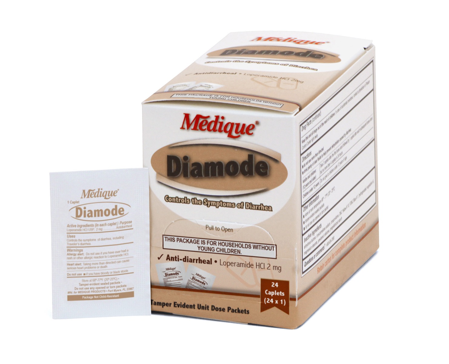 Medique Diamode | Anti-Diarrhea Tablets | Masune First Aid & Safety