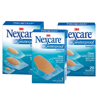 Nexcare Waterproof Bandages | Masune First Aid & Safety