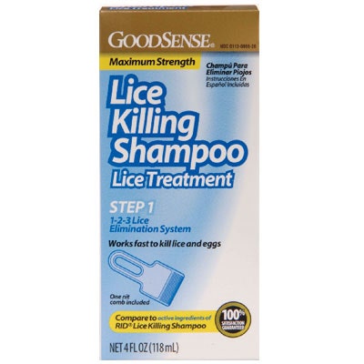 Goodsense Lice Killing Shampoo Maximum Strength Lice Treatment | Masune ...