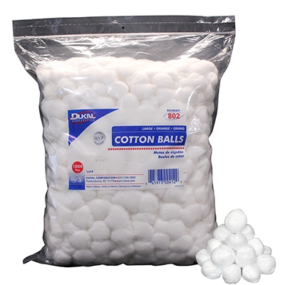 Cotton Balls - Sterile, 500/bag | Masune First Aid & Safety