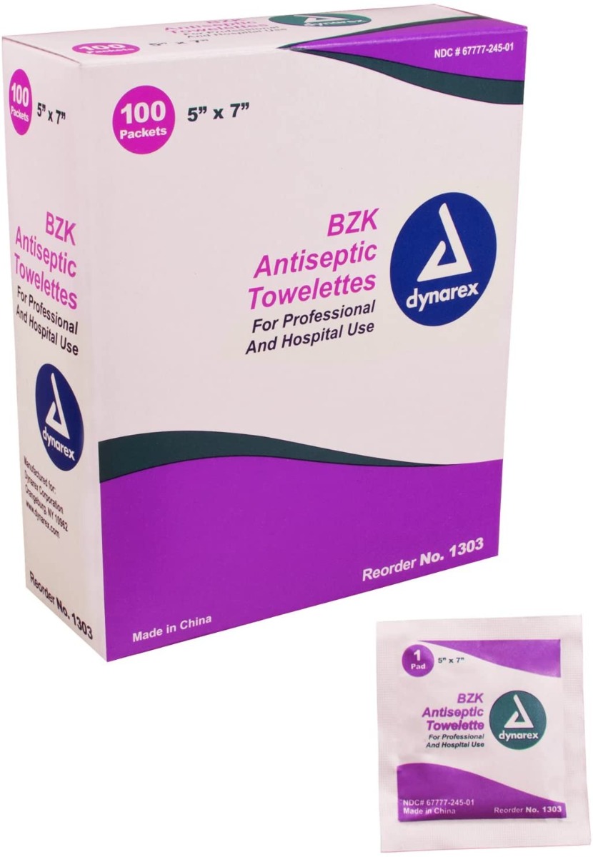 Antiseptic Towelettes | Masune First Aid & Safety