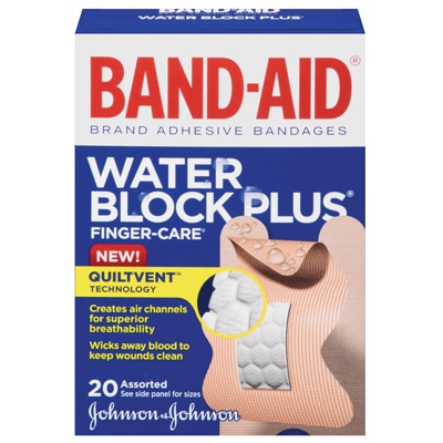 BandAid Water Block Finger | Masune First Aid & Safety