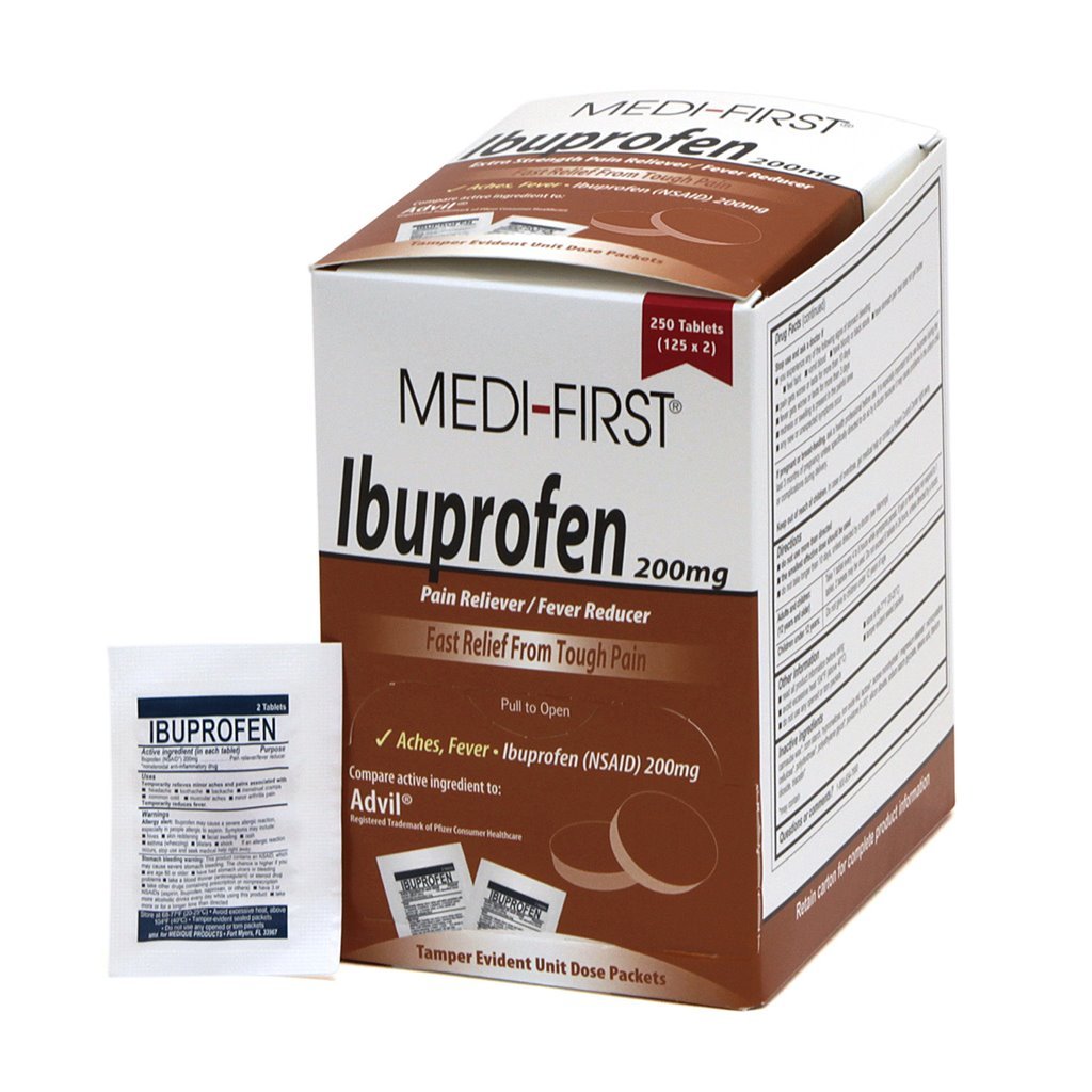 Medi-First Ibuprofen Tablets: Fast-acting Pain Relief | Masune First ...