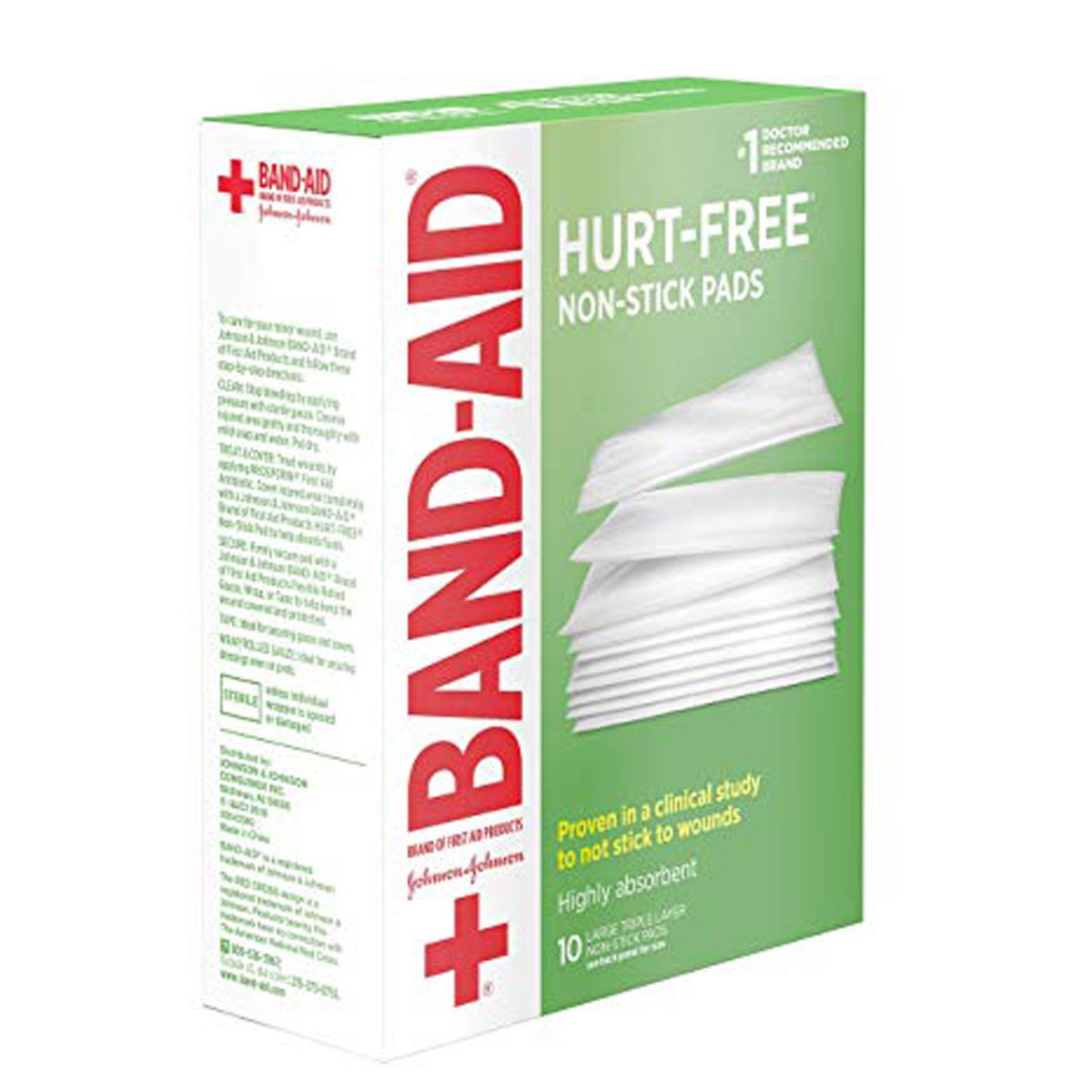 Johnson & Johnson Non-Stick Pads | Masune First Aid & Safety
