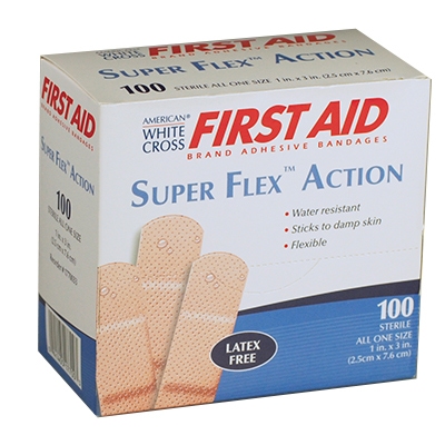 Super Flex Action Strip Bandages | Masune First Aid & Safety