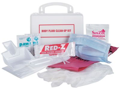 National Standard Body-Fluid Clean-Up Kit | Masune First Aid & Safety