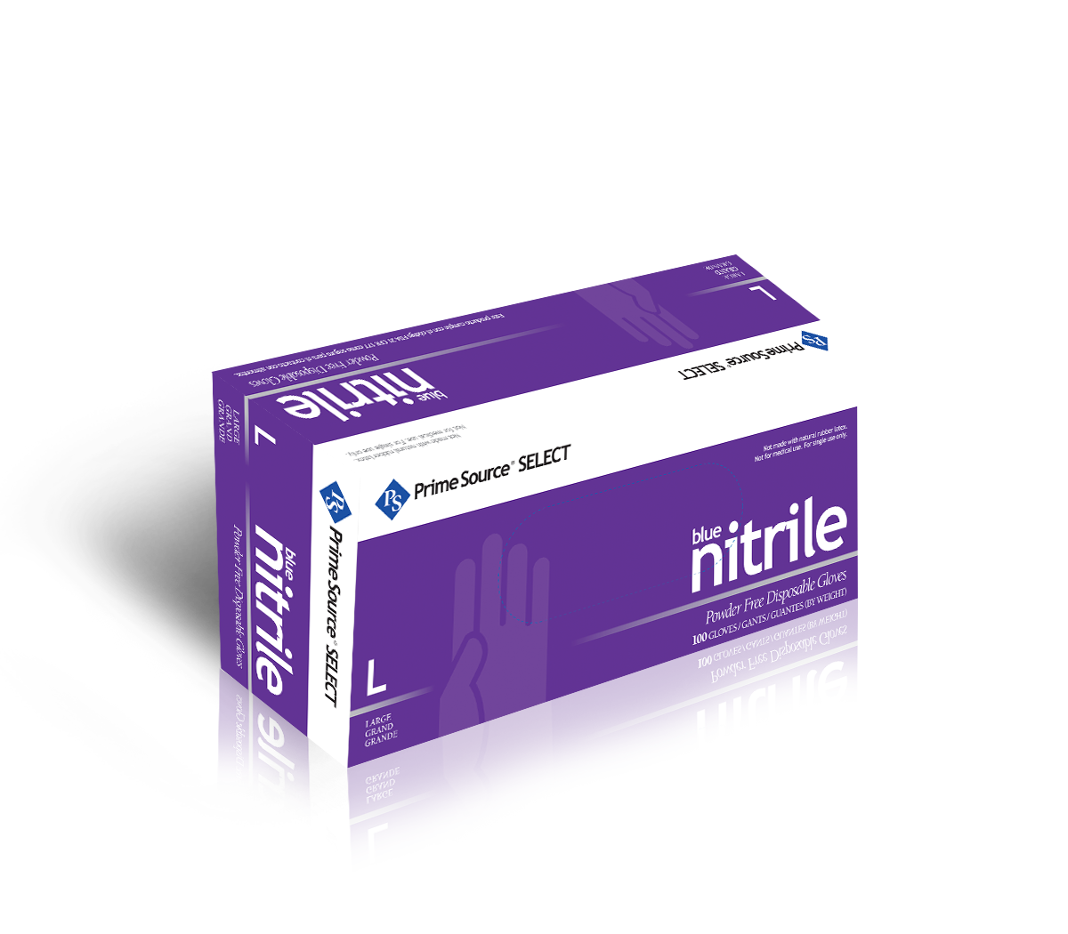 Blue Nitrile Powder Free Gloves | Durable Exam & Medical Gloves ...
